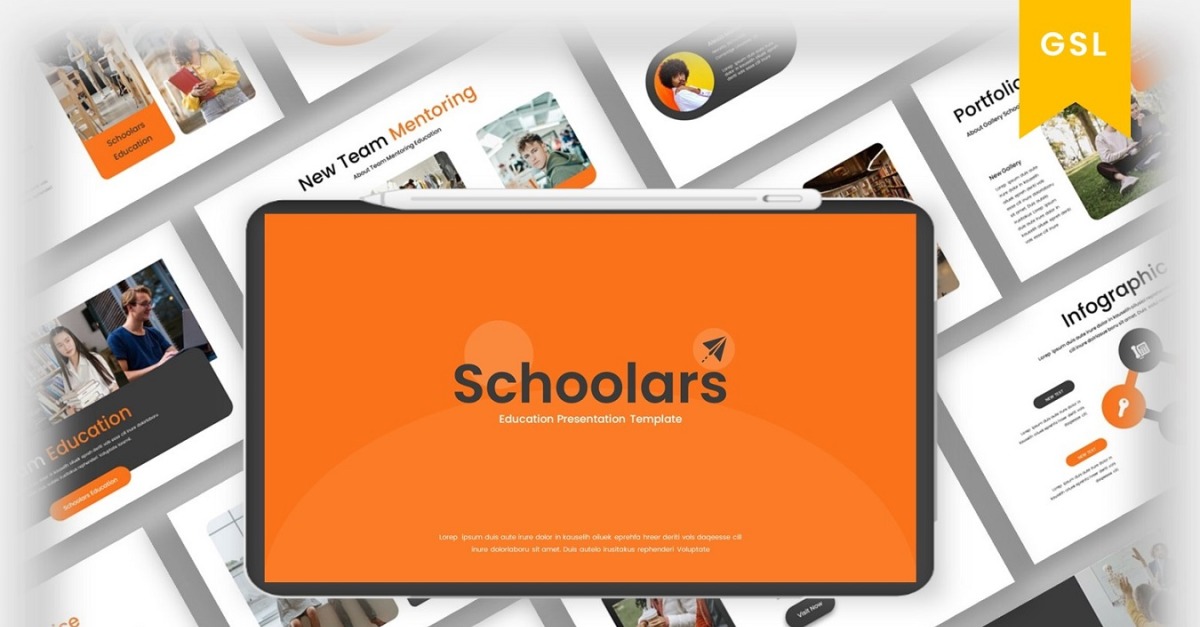 Schoolars – Education Google Slide Template - TemplateMonster
