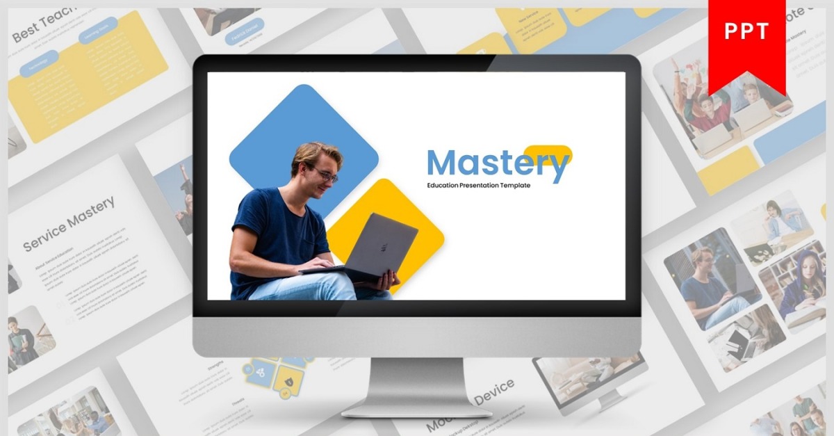 Mastery– Education PowerPoint Template - TemplateMonster