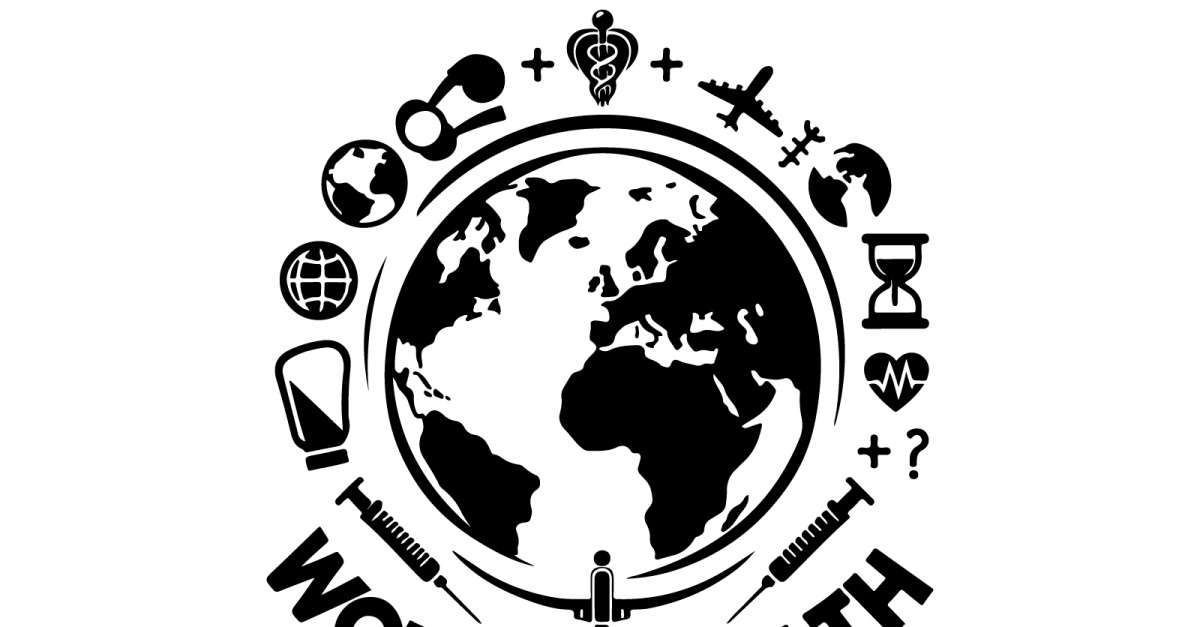 World Health logo silhouette #514105 - TemplateMonster