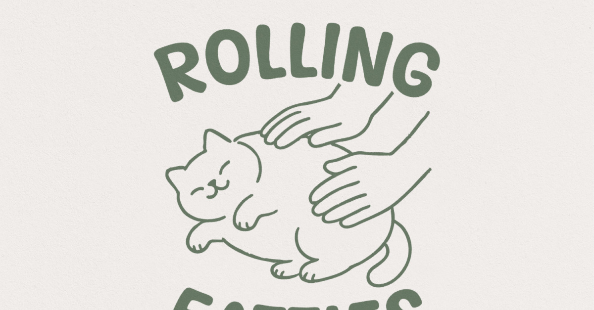 Rolling Fatties Cat PNG, Funny Cat Meme Png, Cat Lovers Gift, Cat PNG ...