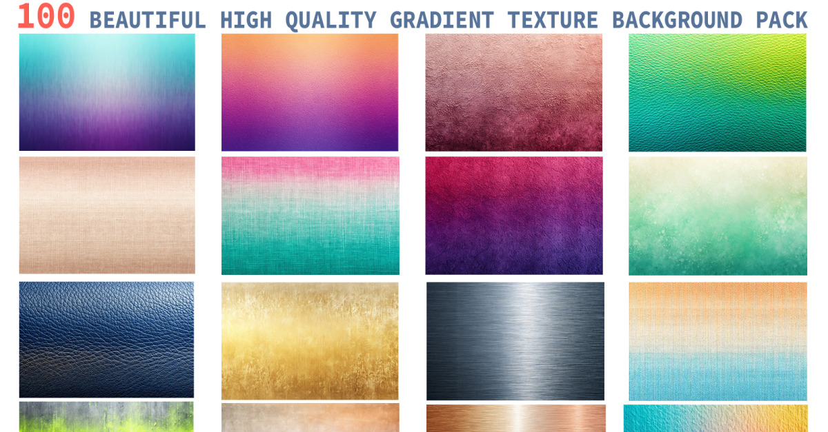 100 Gradient Texture Background Pack - TemplateMonster