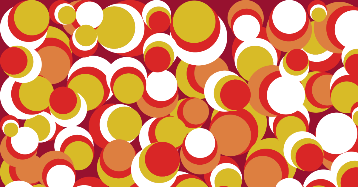 Pastel Round Pattern Background #519716 - TemplateMonster