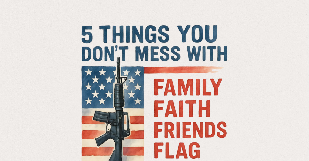 5 Things You Don't Mess With PNG, Patriot png, Second Amendment png, Gun Rights png, USA Shirt,