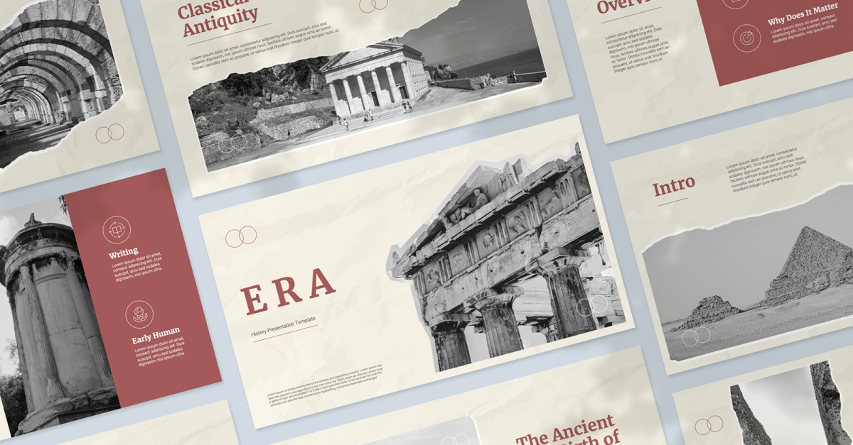 Era - History Presentation Google Slides Template