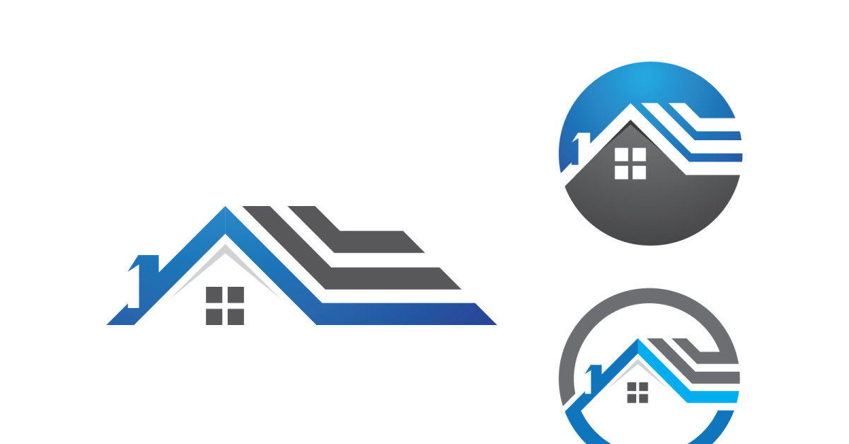 Ev Mülkiyet kavramı simge logo şablonu v.71 - TemplateMonster