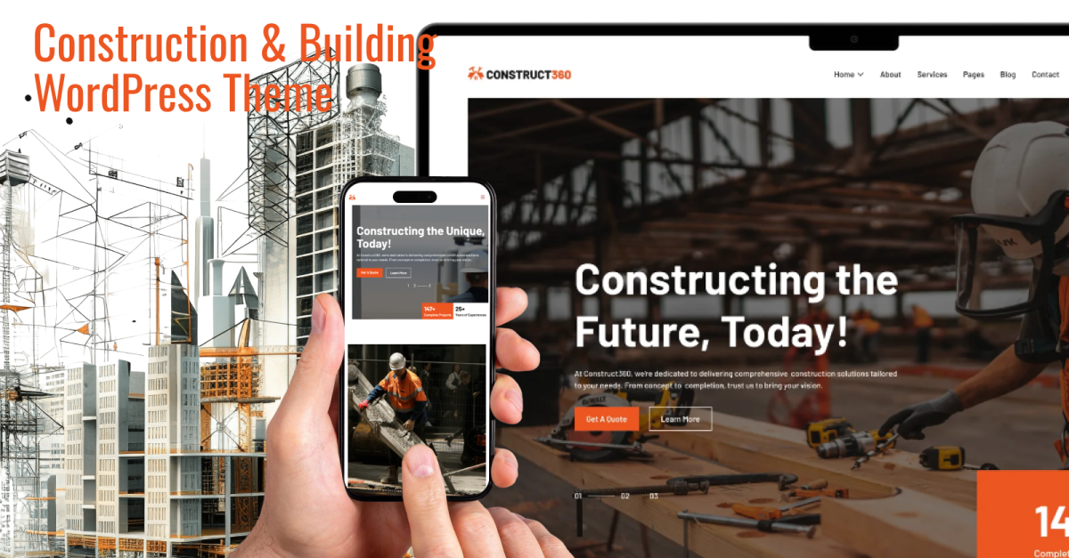 Construct - Construction & Building WordPress Theme