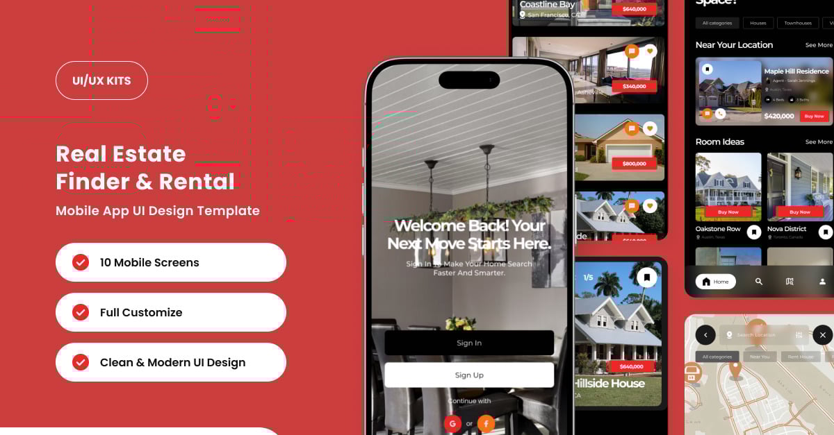 NobleNest – Real Estate App UI Design Template - My Blog