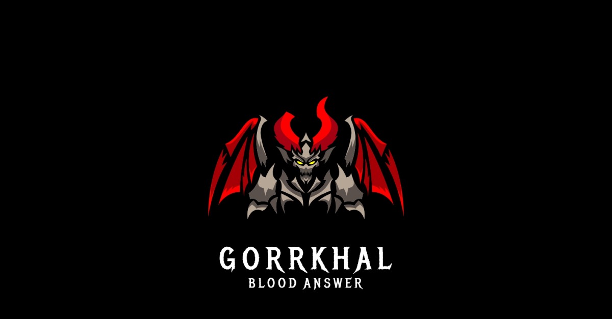 Mascot Demon Logo Design 09 #526754 - TemplateMonster