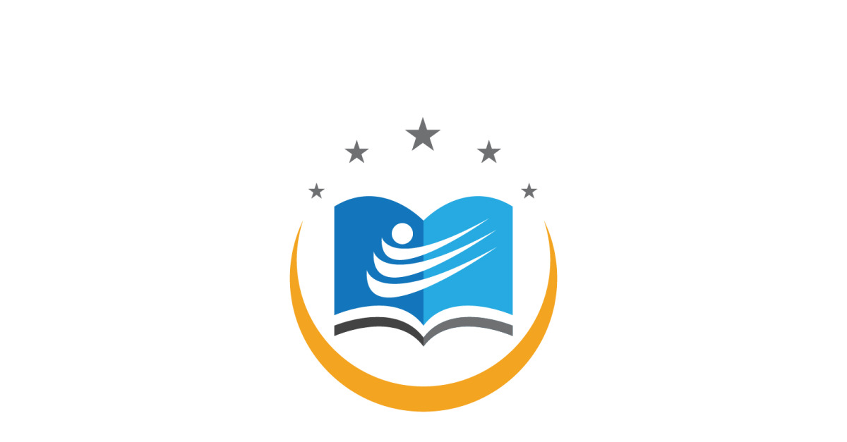 Modèle de logo d'éducation scolaire, illustration vectorielle, icône, v.11