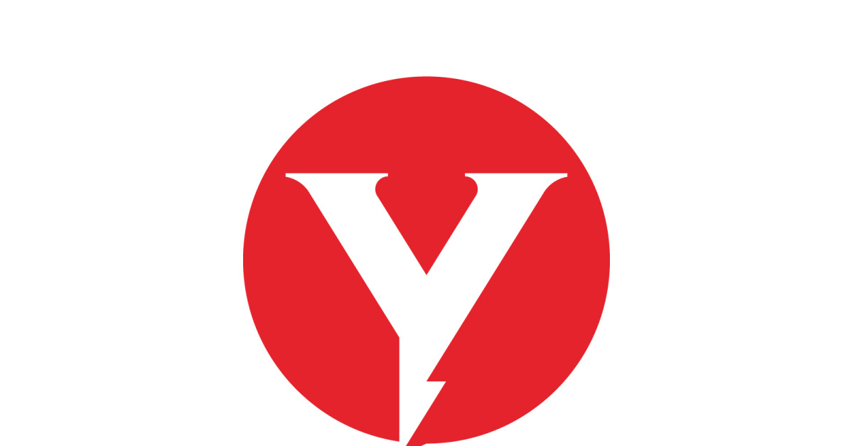 Y harfi logo vektör yaratıcı şablon öğesi tasarımı V12