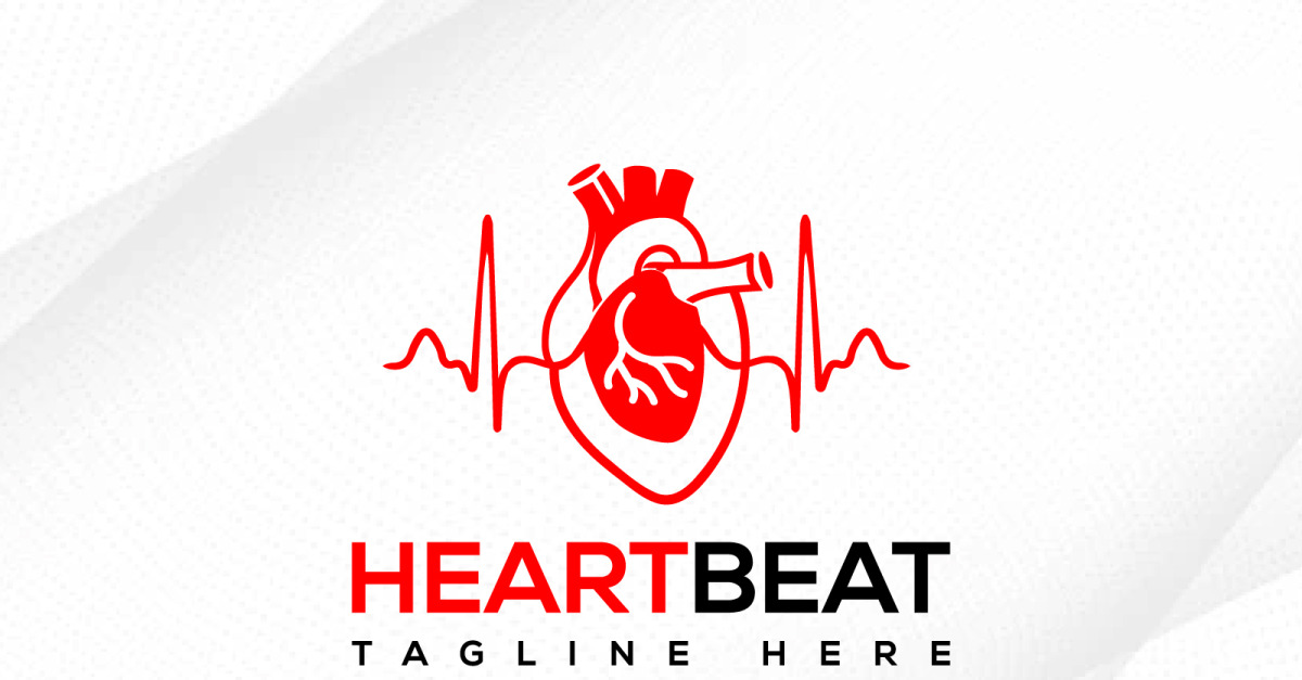 Diseño de logotipo de latidos cardíacos médicos Logotipo de cardiología ...