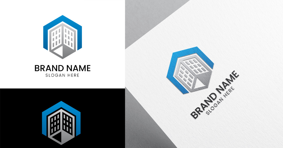 Iconic Urban Building Logo-960 #537641 - TemplateMonster