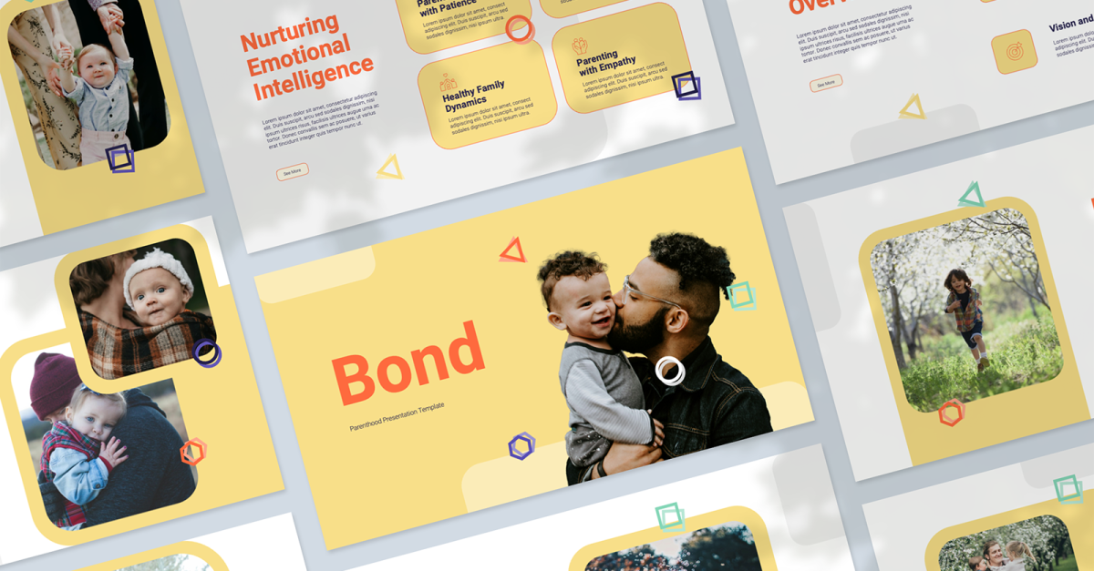 Parenthood PowerPoint Presentation Template - TemplateMonster