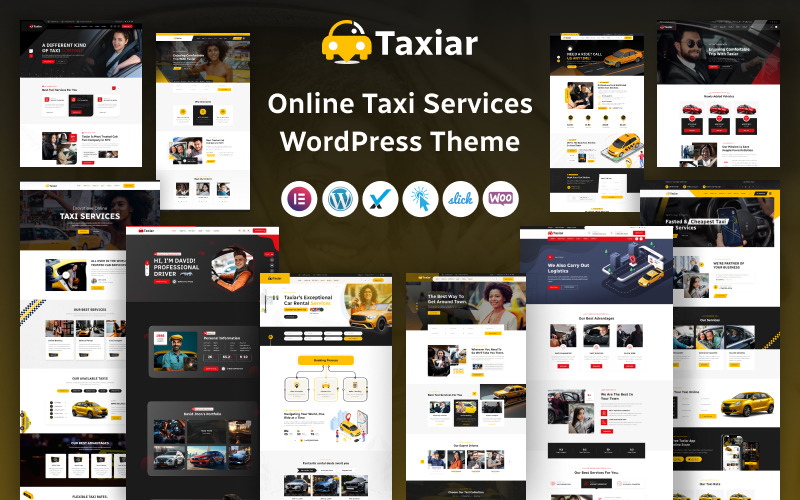 Taxiar - Online Taxi Services Wordpress Theme