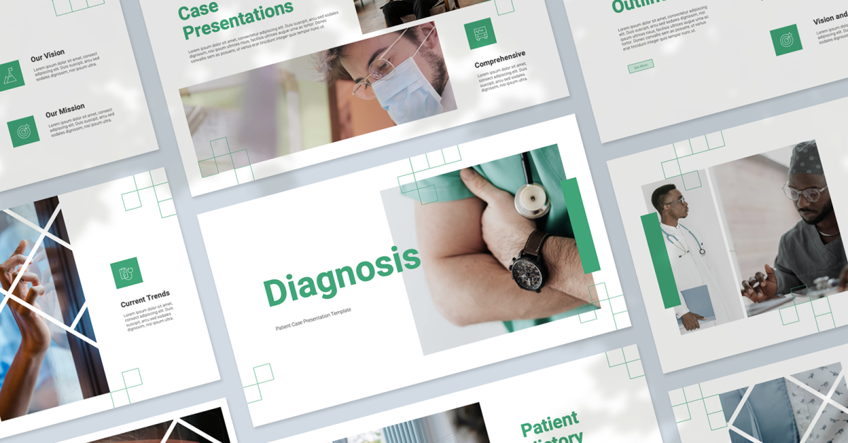 Patient Case Presentation PowerPoint Template