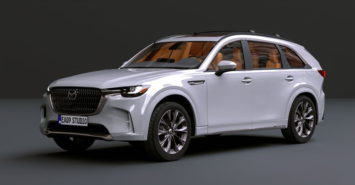 Modèle 3D du Mazda CX90 2025 #544704 - TemplateMonster