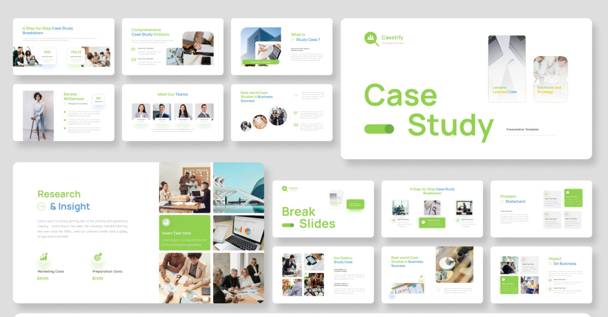 Casetify - Study Case PowerPoint Presentation Template