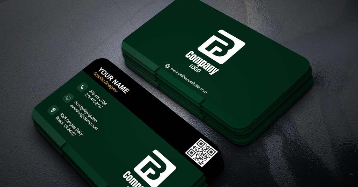 Unique Multi Purpose Business Card PSD Template | Editable Photoshop Layout