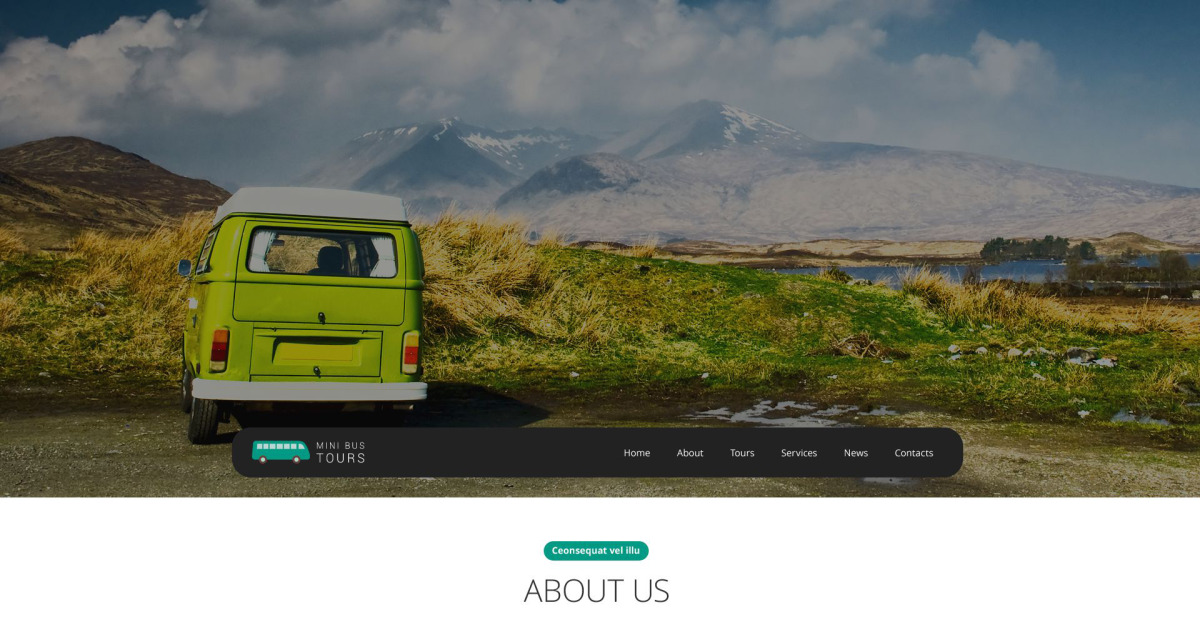 Modello di sito Web di sito Web Pro Travel - TemplateMonster