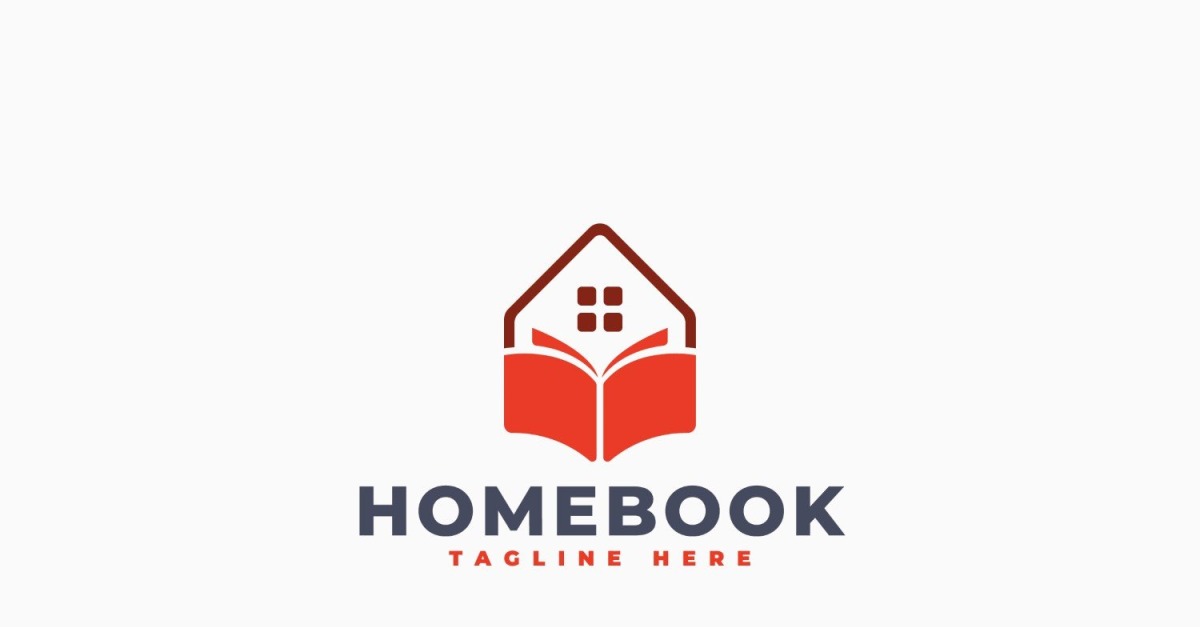Home Book Logo Template Design #551530 - TemplateMonster