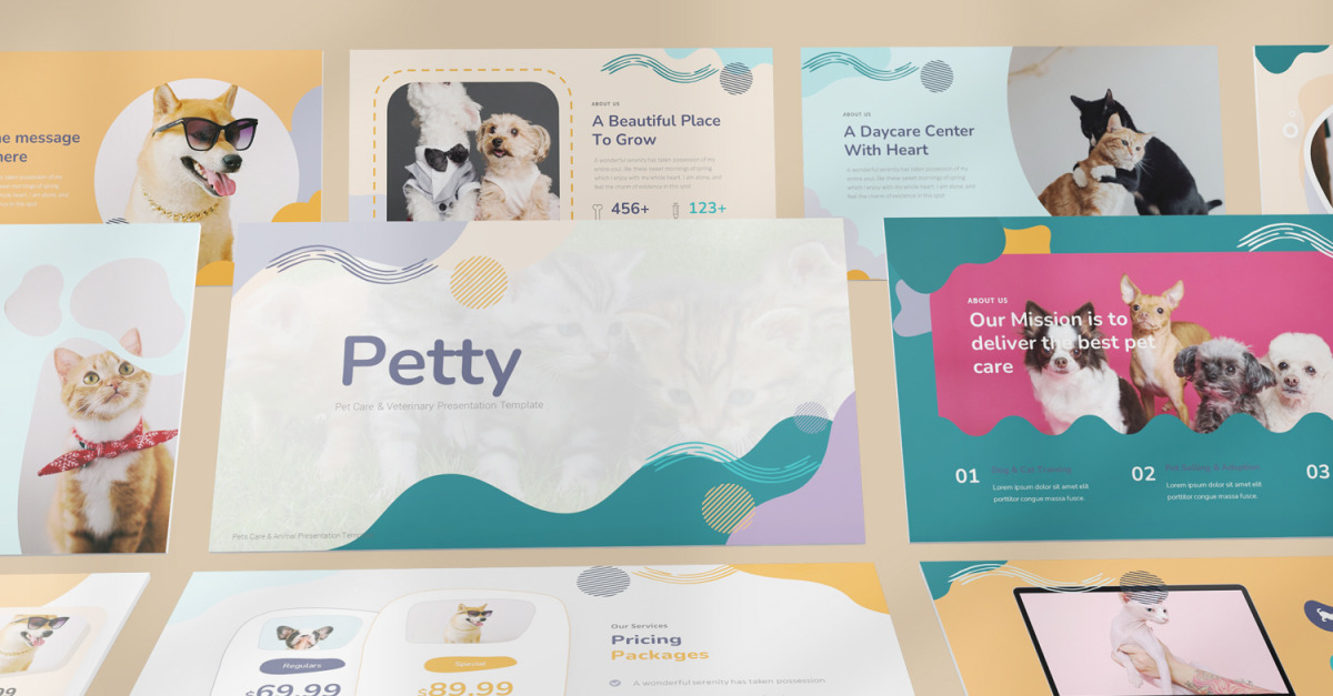 Petite présentation PowerPoint #560725 - TemplateMonster