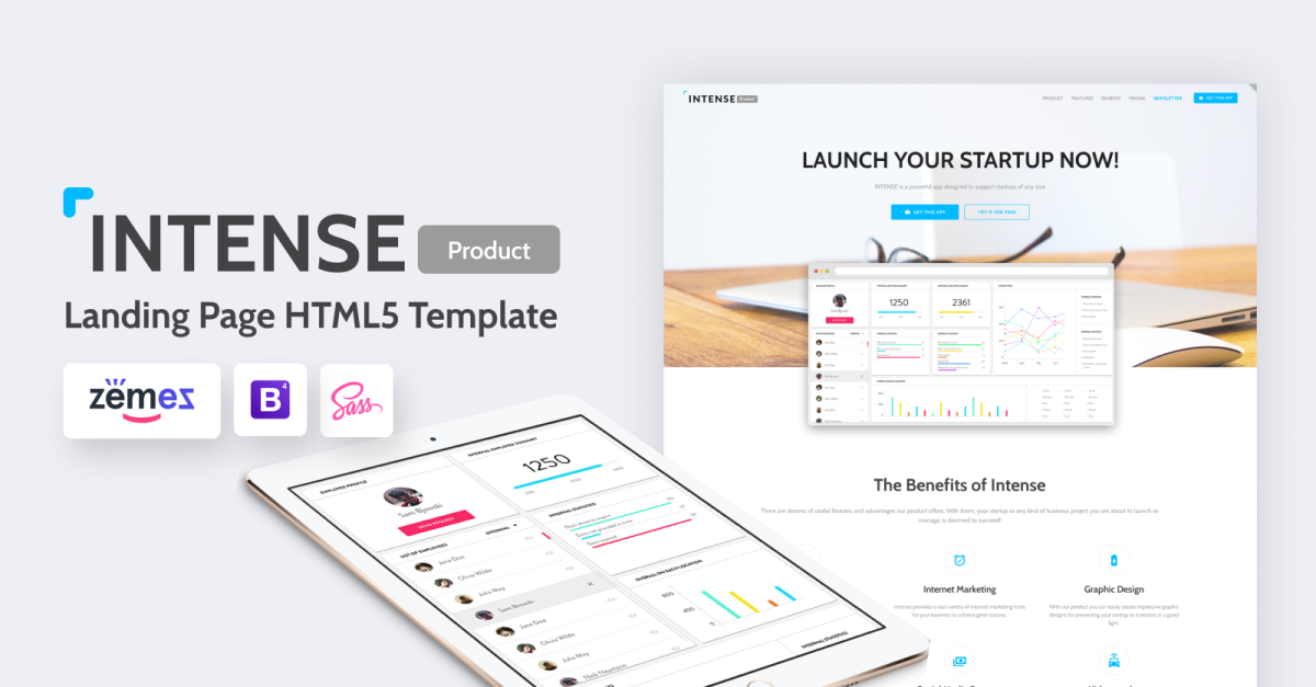Web Developer Landing Page Template #61144 - TemplateMonster