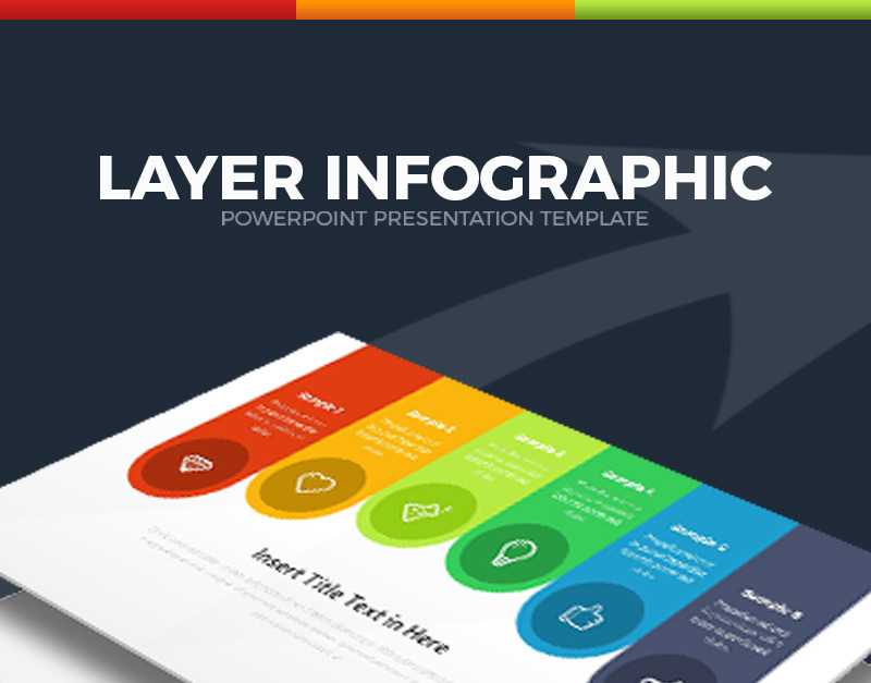 Szablon warstwy Infografika PowerPoint - TemplateMonster