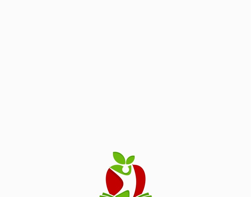 School Wellness Logo Template #64824 - TemplateMonster