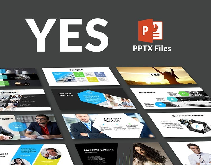 Sim - modelo do PowerPoint #64981 - TemplateMonster