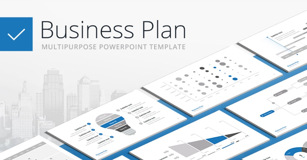 Plan d'affaires PPT - Modèle PowerPoint polyvalent
