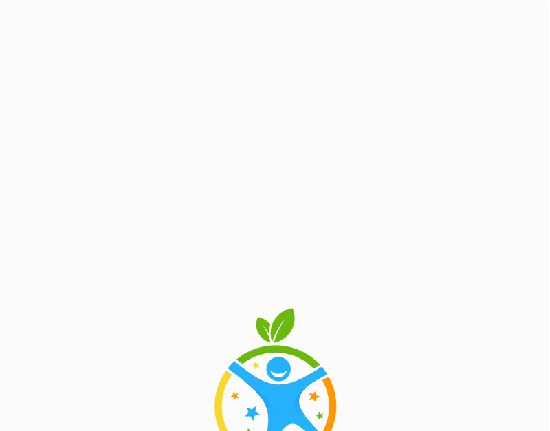 Healthy Happy Kids Logo template #65520 - TemplateMonster