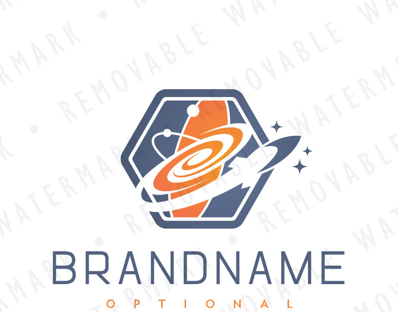 Space Exploration Logo Template #65935 - TemplateMonster