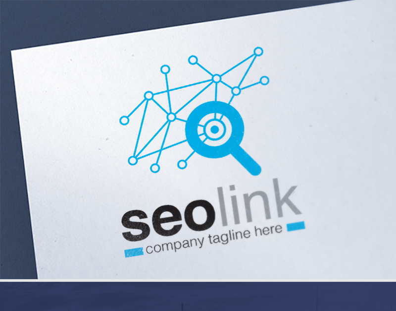 SEO Search Engine Optimization Agency or Company Eyeglass Design Logo ...