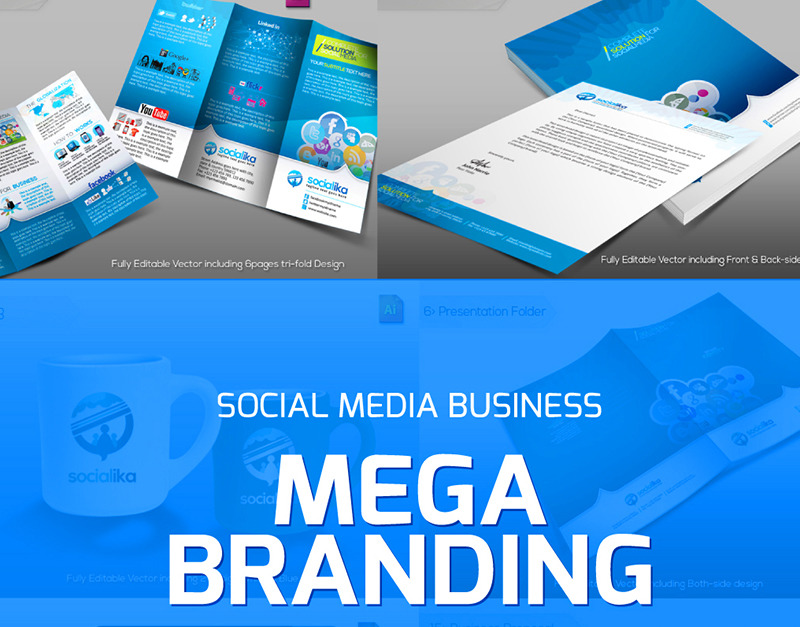 Social Media Branding - Corporate Identity Template