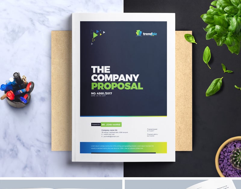 Corporate Project Proposal - - Corporate Identity Template