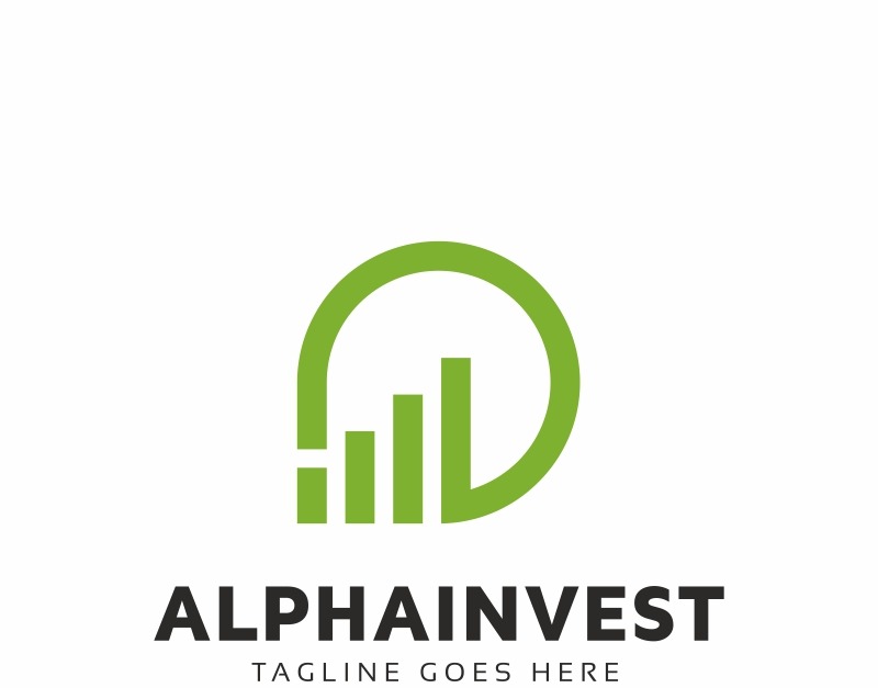 Alpha Invest Logo Template #67802 - TemplateMonster