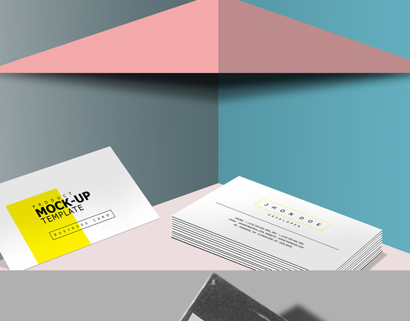 Business Card product mockup #68397 - TemplateMonster