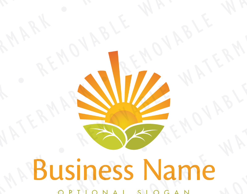 Apple Sunrise Logo Template #68627 - TemplateMonster