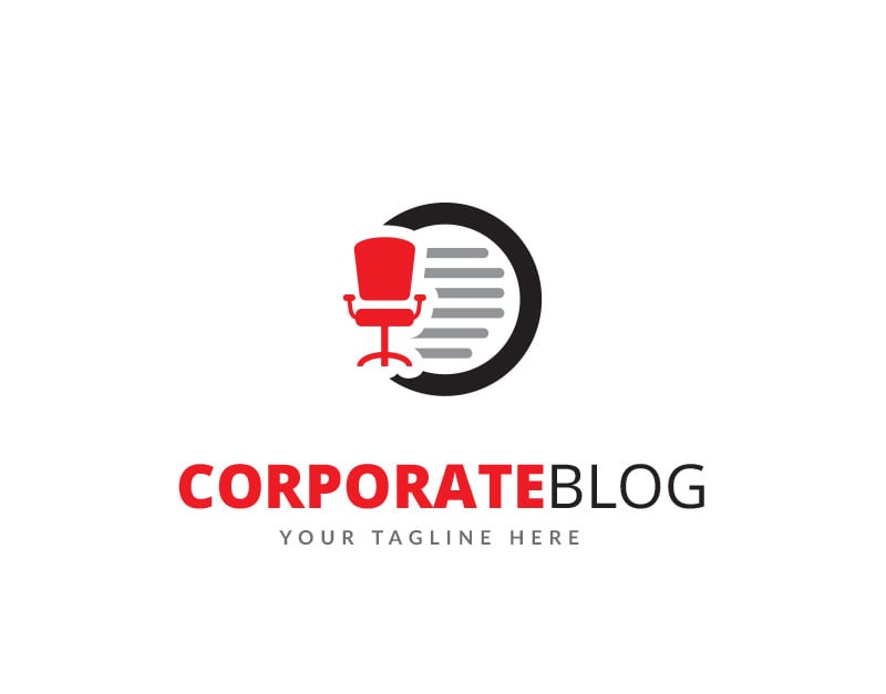 Corporate Blog Logo Template #68737 - TemplateMonster