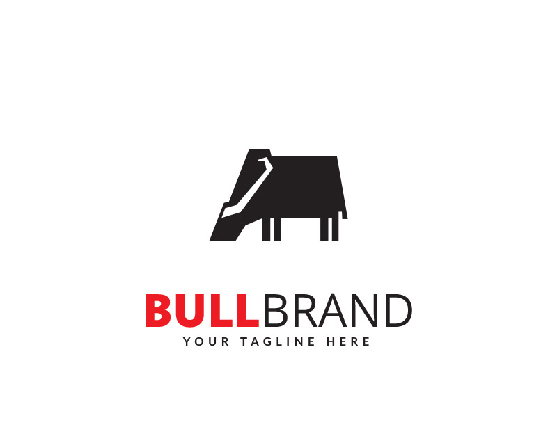 Bull Brand - Logo Template #69091 - TemplateMonster