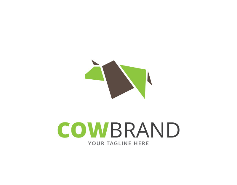 Cow Brand Logo Template #69194 - TemplateMonster