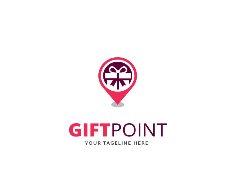 Gift Point Logo Template #69151 - TemplateMonster