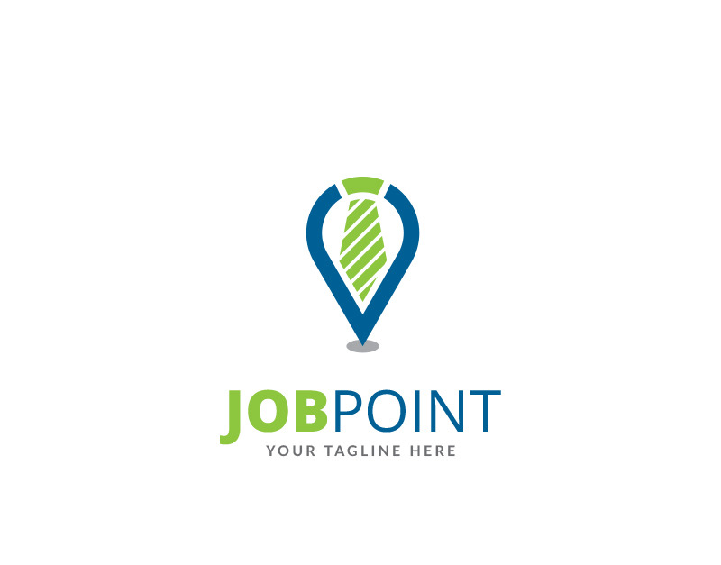 Job Point Logo Vorlage #69155 - TemplateMonster