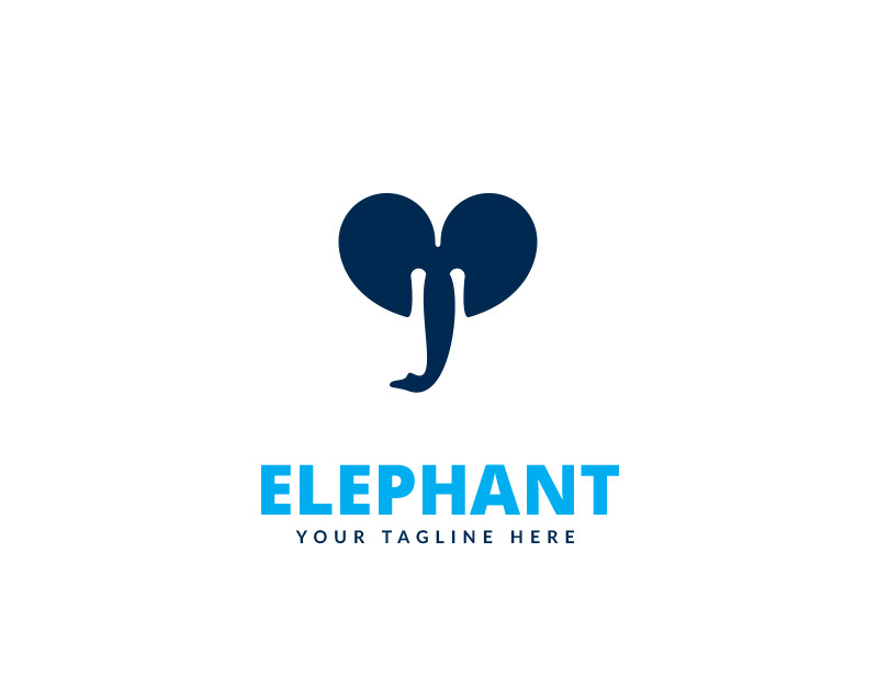 Elephant App Logo Template #69274 - TemplateMonster