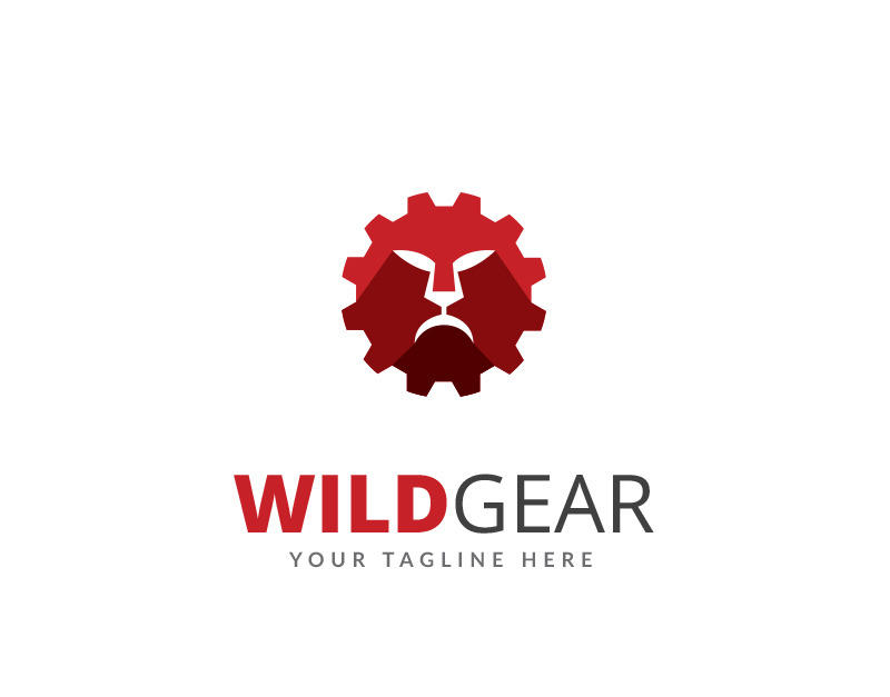 Wild Gear Logo Template #69218 - TemplateMonster