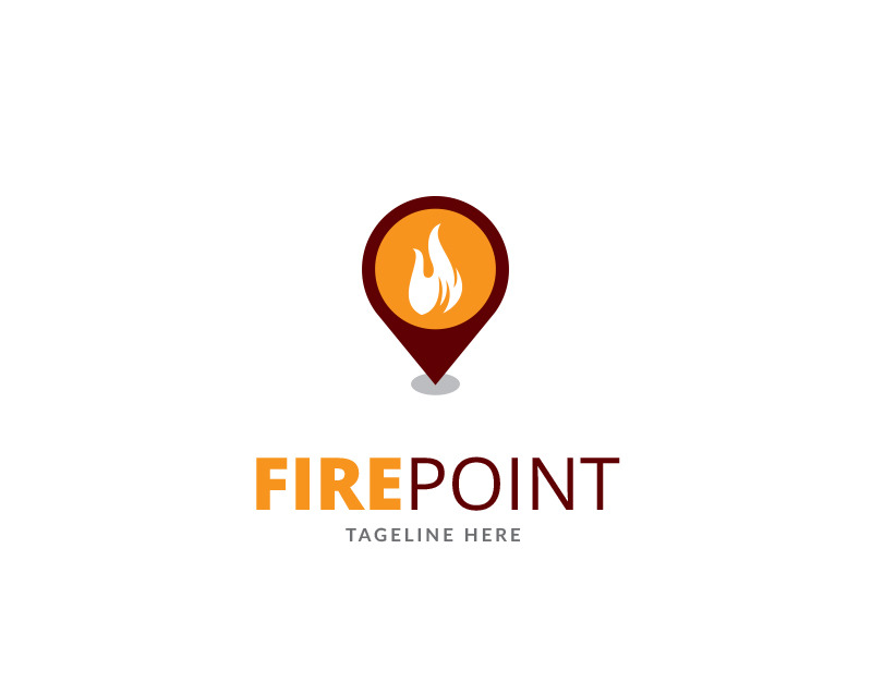 Modèle de logo de point de feu #69888 - TemplateMonster