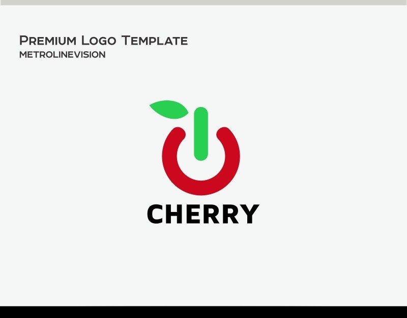 Cherry Tech Logo Template #70091 - TemplateMonster