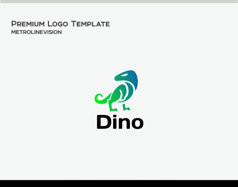 Dinozor Logo Şablonu #70087 - TemplateMonster