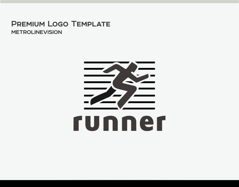 Runner Logo Template #70084 - TemplateMonster
