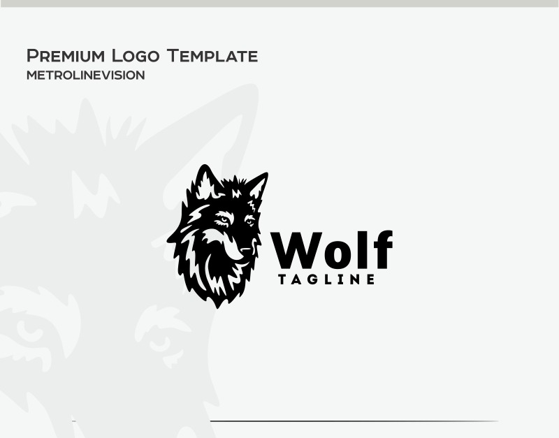 Wolf Logo Template #70074 - TemplateMonster